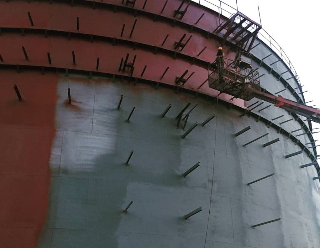 Engine room bilge, sludge, cement tank cleaning and painting blasting ...